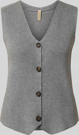 Soyaconcept Regular Fit Weste aus Viskose-Mix Modell KANITA