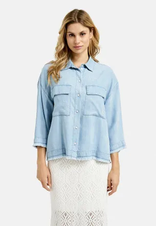 Smith & Soul Jeansbluse mit Brusttaschen