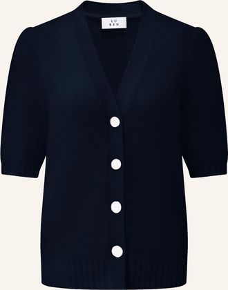 Lu Ren Lu Ren Gruppe Shiso Strickjacke Aus Kaschmir Und Seide blau