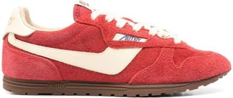 Autry Windspin Low Woman Suede Leather Sneakers