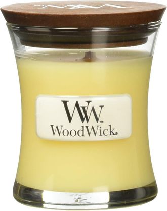 Woodwick Woodwick Zitronengras und Lily klein Jar Kerze