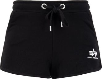 Alpha Industries Damen Basic Short SL Wmn Bermuda, Black, XS