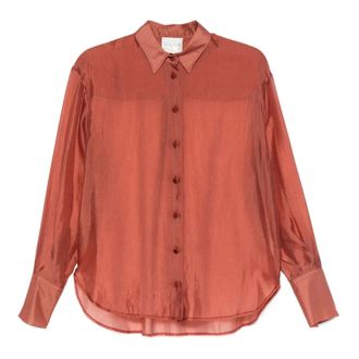 Forte_Forte Chemises - Femme - Blouses et Chemises - Rouge - Taille: 40 FR