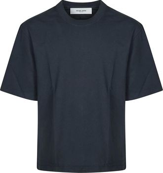 Golden Goose Homme, Tops, Noir, Taille: L T-Shirt Logo