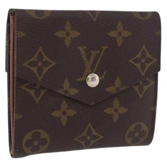 Louis Vuitton Pre-owned Portemonnaie Trifold Wallet - - Pre-owned - Damen - Braun - ONE SIZE