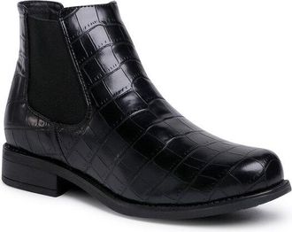 Jenny Fairy Klassische Stiefeletten TTT-DESA-01 Schwarz