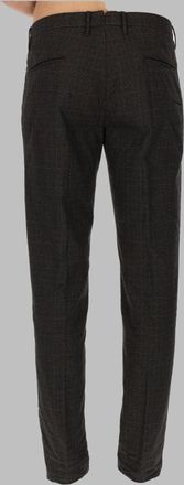 Incotex Logo Patch Cotton Jeans - Brown