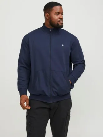 Jack & Jones Plus Size Sweatshirt JJEPAULOS SWEAT ZIP NOOS PLS