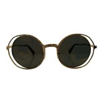 Kuboraum unisex, Accessoires, Jaune, Taille: 52 MM occhiali Metallo