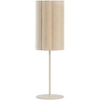 Light & Living Light&living - lampe de table - Fringe - beige - m&eacute;tal textile