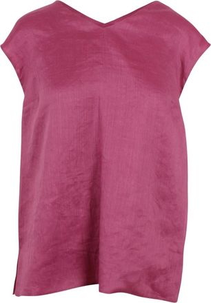 Max Mara Femme, Tops, Rose, Taille: 38 FR Top sans manches avec liens &agrave; la taille