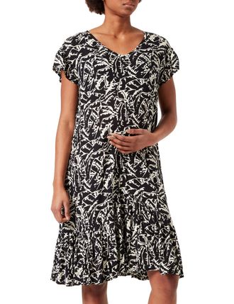 Noppies Dress Short Sleeve Allover Print Leaf