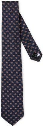 Au Printemps Paris Cravate en soie &agrave; motif