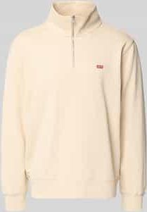 Levi's Regular Fit Troyer mit Label-Detail