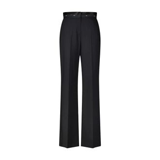 Msgm Wide Hosen - - Trousers - Damen - Schwarzk - L