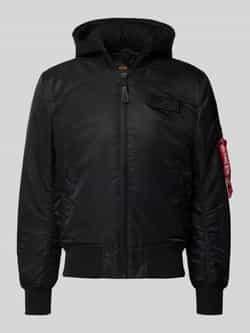 Alpha Industries Regular Fit Bomberjacke mit Kapuze