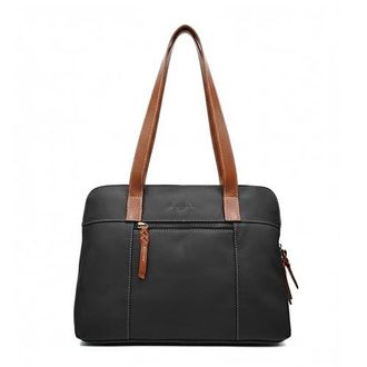 Zerimar | Sac &agrave; main en cuir v&eacute;ritable pour femme, style d&eacute;contract&eacute; | Sac &agrave; main en cuir naturel pour femme avec plusieurs compartiments | Id&eacute;al au quotidien