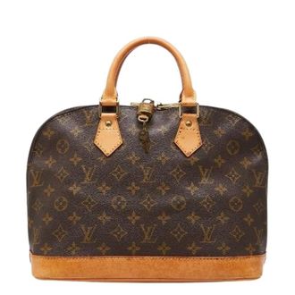 Louis Vuitton Sac &agrave; main Alma Monogram Pre-owned - Femme - Pre-owned - Brun - Taille: ONE Size