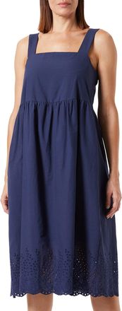 Seidensticker Damen 133242-19 Kleid, Blau, 40