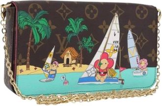 Louis Vuitton Sac bandouli&egrave;re vintage doccasion - Femme - Pre-owned - Brun - Taille: ONE Size
