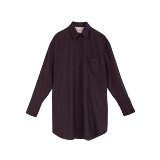 Alysi Bordeaux Shirts f&uuml;r Stilvolles Aussehen - - Blouses & Shirts - Damen - Rot - M