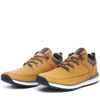 Kappa Herren Logo MONSI Sneaker, Yellow TAN-Brown Oak, 41 EU