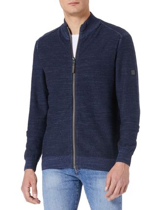 Camel Active Camel Active Herren 4095225K22 Strickjacke, night blue, M