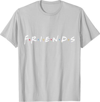 Friends TV Show Logo Classic Best 90er Fan Retro-Geek-Sitcom T-Shirt