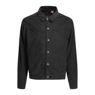 Levi's Market Miners Corduroy Trucker Jacket - Homme - Vestes - Noir - Taille: XL
