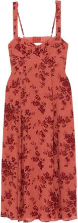 Reformation robe Lela - Rouge