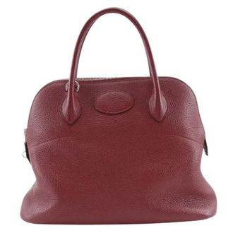 Herm&egrave;s Pre-owned Bolide 31 Handtasche Rouge Grenat - - Pre-owned - Damen - Rot - ONE SIZE
