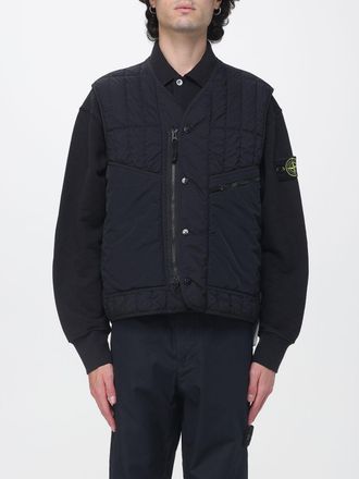 Stone Island Gilet technique rembourr&eacute; en nylon &agrave; col V