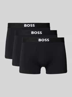 HUGO BOSS Trunks mit elastischem Logo-Bund im 3er-Pack Modell ONE