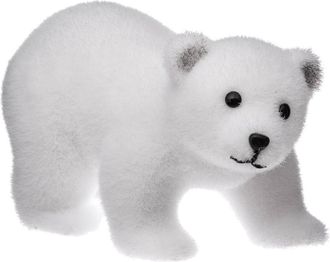 F&eacute;&eacute;ric Lights & Christmas Wei&szlig;er b&auml;r 4 Beine l21 - Eisb&auml;r 4 Beine, Polystyrol, Abmessungen L. 21 x l. 10 x 11 cm