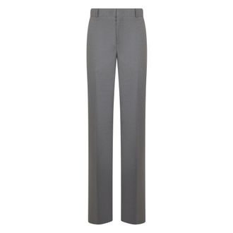 Moschino Lange Hose - - Trousers - Damen - Grau - S