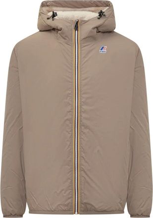 K-Way Le Vrai 4.0 Claude Orsetto - Homme - Vestes - Beige - Taille: S