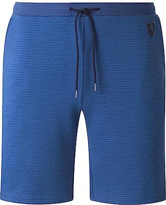 Charles Colby Homme Bermuda en Molleton Baron Lorcan Bleu Roi, XL - 56/58