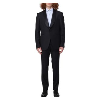 Tagliatore Einreihiges Sakko - - Suits - Herren - Schwarzk - S