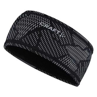 Craft CORE Essence Lumen Sport Stirnband Damen/Herren L/XL | reflektierendes Sport Stirnband Herren | Laufstirnband Unisex