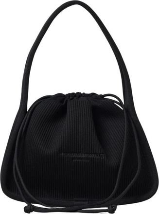 Alexander Wang Femme, Sacs, Noir, Taille: ONE Size Drawstring Knit Bag