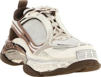 Balenciaga Mens White Polyethylene Athletic Sneakers