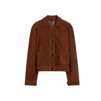 Max Mara Femme, Vestes, Brun, Taille: 36 FR Mstbaia Pocket Button Jacket