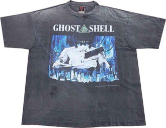 Saint Mxxxxxx Ghost in the Shell T-Shirt - Schwarz