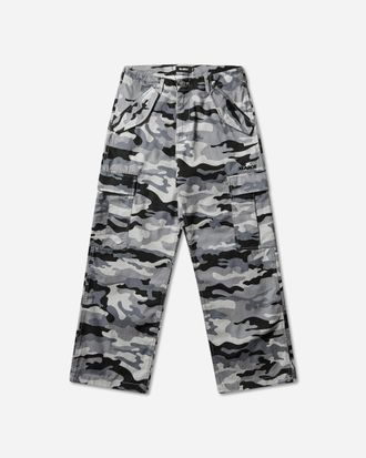 XLARGE Men s Label Ripstop Cargo Pants Grey