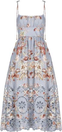 Zimmermann Femme, Robes, Multicolore, Taille: 38 FR Linen Midi Dress