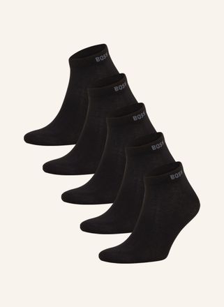 HUGO BOSS 5er-Pack Socken schwarz