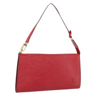 Louis Vuitton Pre-owned Cuir sacs-louis-vuitton - Femme - Pre-owned - Rouge - Taille: ONE Size