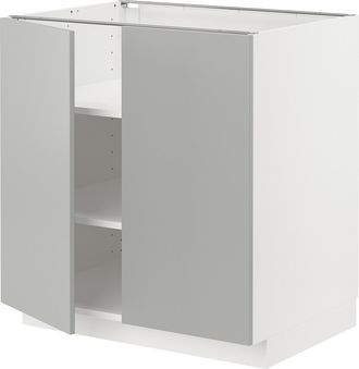 IKEA METOD Unterschrank m Böden/2Türen