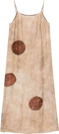 Uma Wang UMA Wang, Femme, Robes, Brun, Taille: 40 FR Anaya Dress