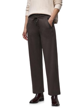 Street One Straight Leg Hose mit Tape Rustic Brown 40